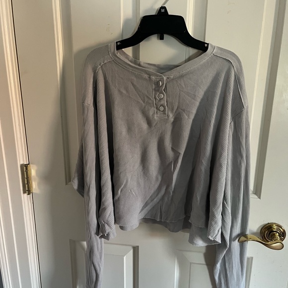 wild fable | Tops | Henley Crop Top | Poshmark